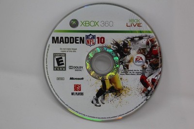 Madden NFL 10 Microsoft Xbox 360 Disc Only Tested | eBay