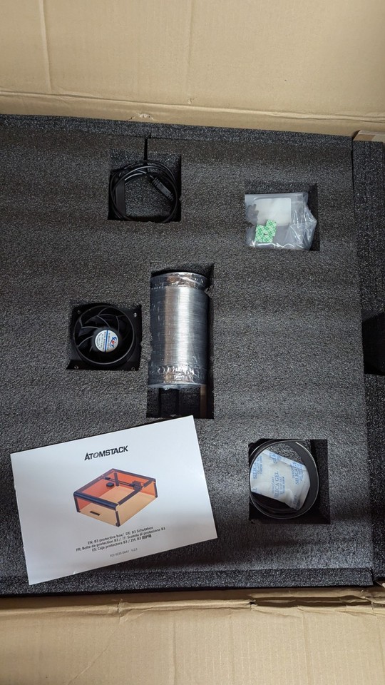 ATOMSTACK B3 Enclosure for Laser Engraver, Protection Box with Smart ...