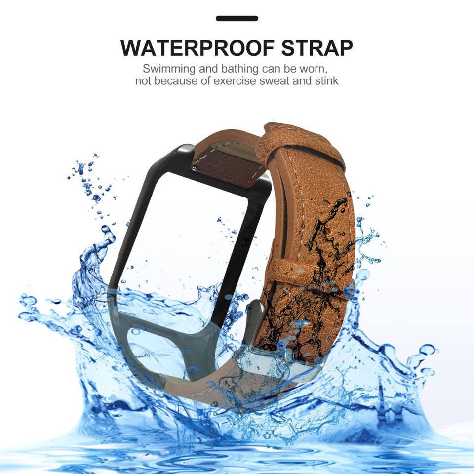 Waterproof Watch Strap Sports Band Silicone Rubber Wrist Bands for Men ...