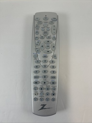 Zenith Universal 5 Devices Remote Control Multi-Brand Cable TV DVD CD ...