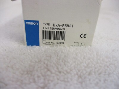 NIB Omron Link Terminals B7A-R6B31 | eBay