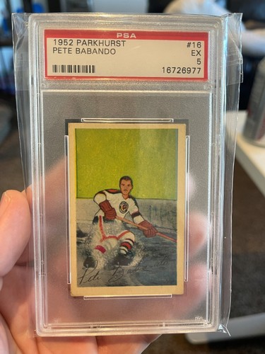 1952 Parkhurst Pete Babando PSA 5 | eBay