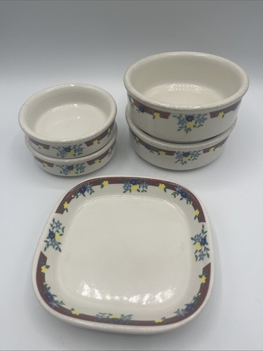 Thomas Jefferson University Hospital Hall Restaurant Ware 5 Pieces 4 ...