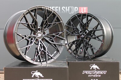 Forzza Spectrum R20 5x112 4x20 inch alloy wheels Black 9J +10.5J Felgen ...