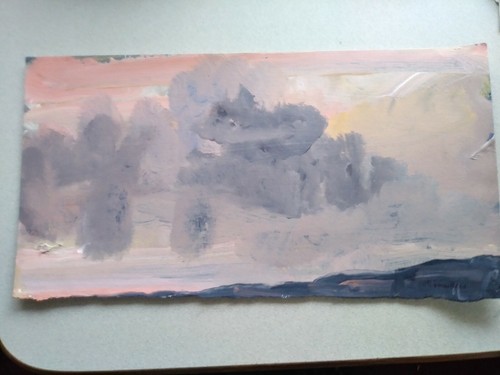 Prison art Impressionist Oil Painting by listed artist Lawrence Larry ...