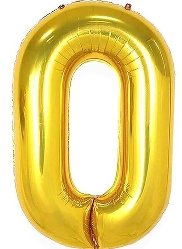 16" 40" Inch Gold Number Alphabet A-Z Letters Balloons Birthday Baby ...