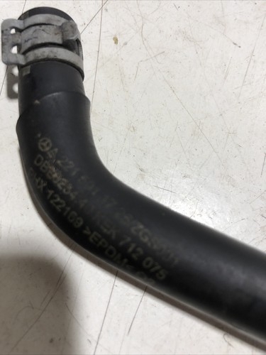 MERCEDES CL500 W221 COOLANT HOSE PIPE 4.7 V8 PETROL ENGINE P/N ...