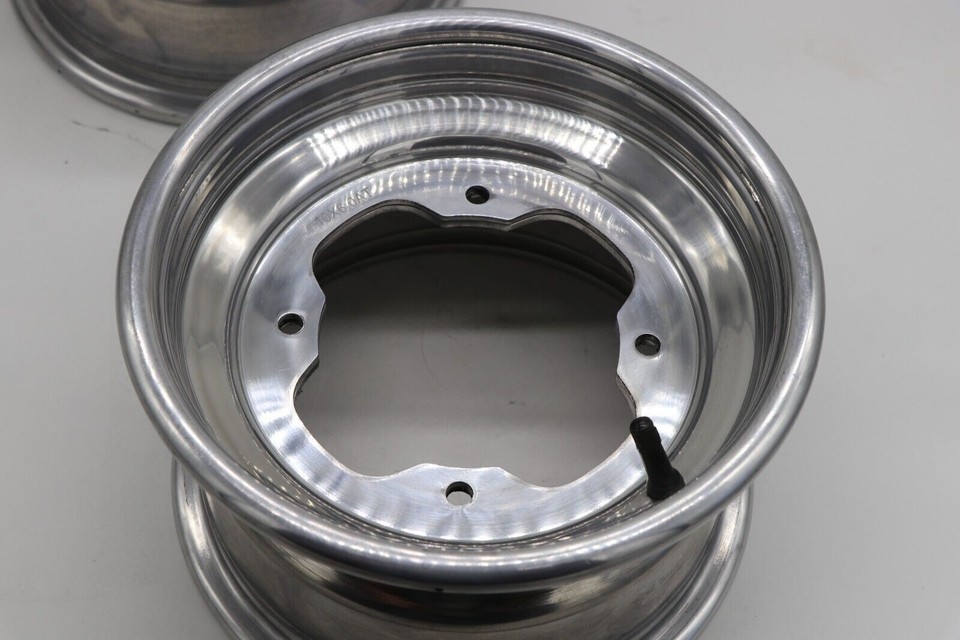 2 x 10" front aluminum wheels rims 4x156 Yamaha Banshee Raptor YFZ450r ...