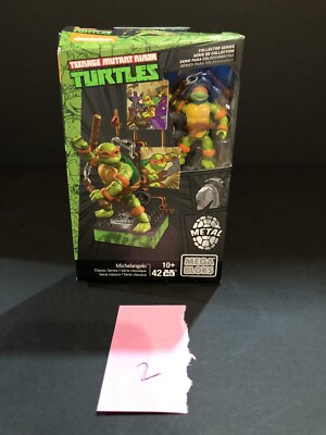 Mega Brands Contrux Mega Bloks Metal TMNT Teenage Mutant Ninja Turtles ...