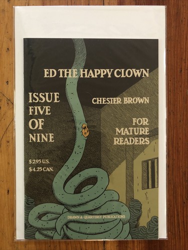 Ed the Happy Clown #5 by Chester Brown (2005 Drawn & Quarterly) NEW VF ...