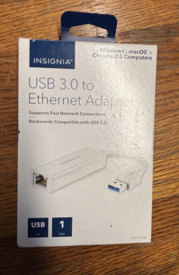 Insignia USB 2.0 to Ethernet Adapter New in Box | eBay