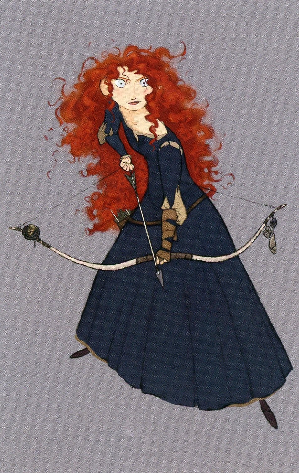 Brave, 2012, Concept Art by Matt Nolte & Tia Kratter --POSTCARD | eBay