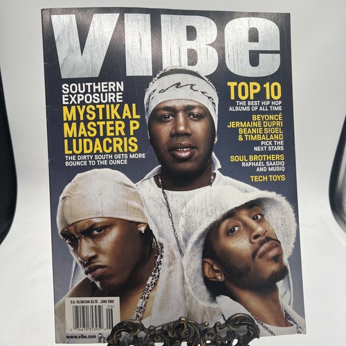Vibe Magazine June 2002 Master P Mystikal Nas Ludacris Musiq Beyoncé | eBay