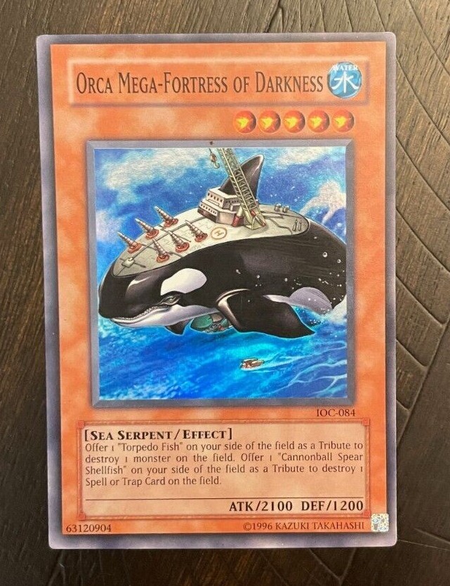 Yugioh! Orca Mega-Fortress Of Darkness - IOC-084 - Super Rare | eBay