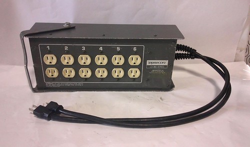 Leprecon LD-360-DMX-HP Duplex 6-Channel Dimmer Pack | eBay