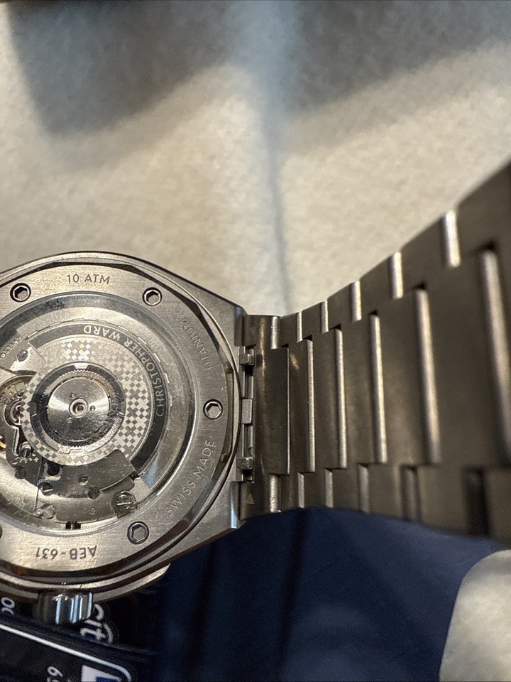 Christopher Ward C12 TWELVE (Ti) 40mm Astral Blue COSC Certified. | eBay