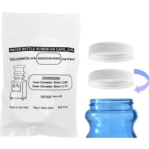 Threaded / Screw-On Caps for Water Dispenser Plastic Bottles/Jugs with ...
