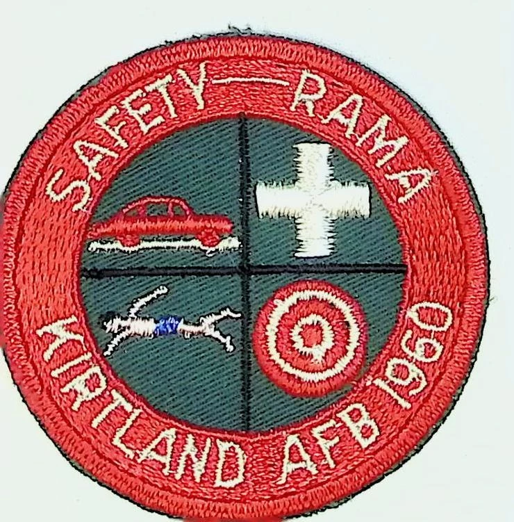 Kit Carson Council NM Safety RAMA Boy Scout Training Patch Kirtland AFB ...