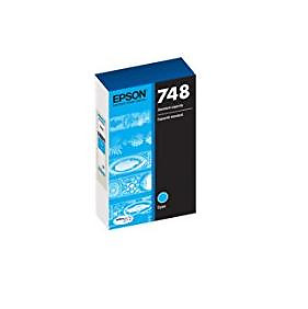 Epson T748 Cyan Ink Cartridge Standard - T748220 for sale online | eBay