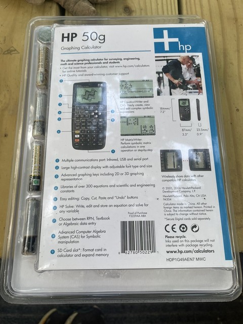Buy HP 50g Graphing Calculator online | eBay