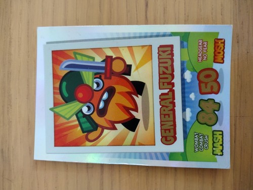 Moshi Monsters Mash Up! **RAINBOW** Foil - GENERAL FUZUKI Ultra Rare ...