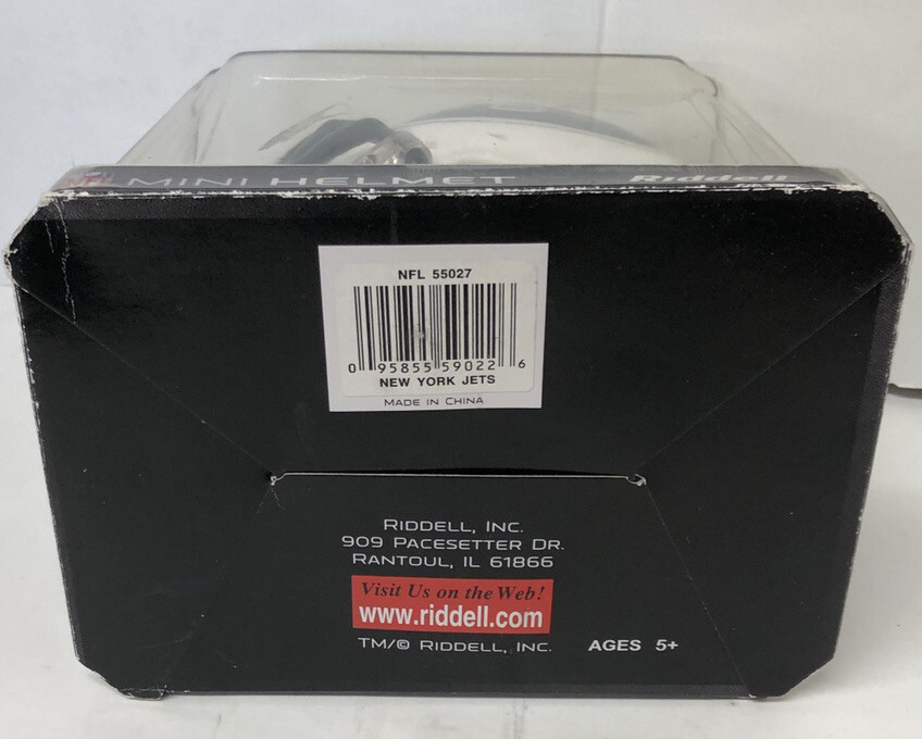 NEW YORK JETS NFL Riddell THROWBACK Speed Mini Football Helmet | eBay