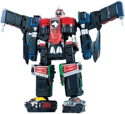 Power Rangers SPD Supreme SWAT Megazord Dekawingrobo Megazord Rare ...