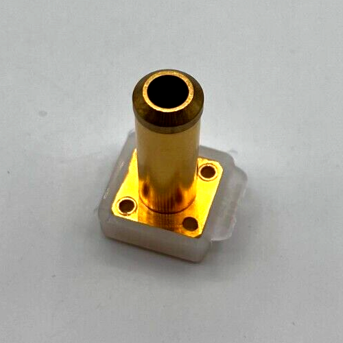 WR-28 Rectangular Waveguide to Circular Wave Open to Probe Antenna Gold ...