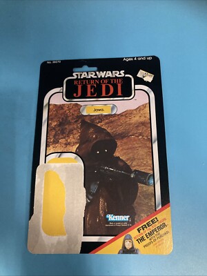 Return Of The Jedi Jawa Figure Card Only Used | eBay