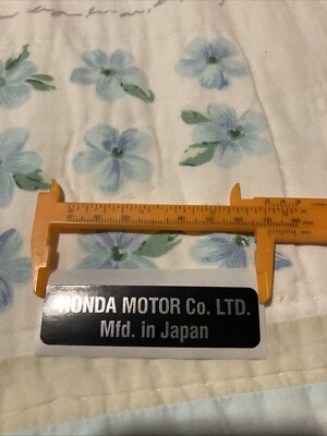 Honda Mfd in Japan Decal Sticker | eBay