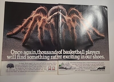 Avia Spider Arc Technology Sneakers Print Ad 16x11 1990 Great To Frame ...