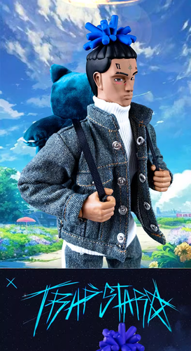 RIP XXXTENTACION rap caitjus jack 12 Inch Action Figure Set 1/6 action ...