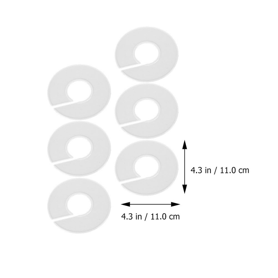 20 Pcs Hanging Closet Separator Size Dividers for Hanger Separators ...