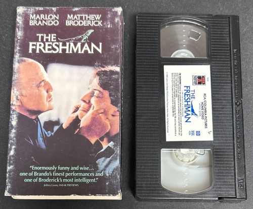 The Freshman VHS Marlon Brando Matthew Broderick Bruno Kirby Penelope ...