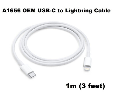 Apple Original Type-C to Lightning Cable 1m White A1656 888462314572| eBay