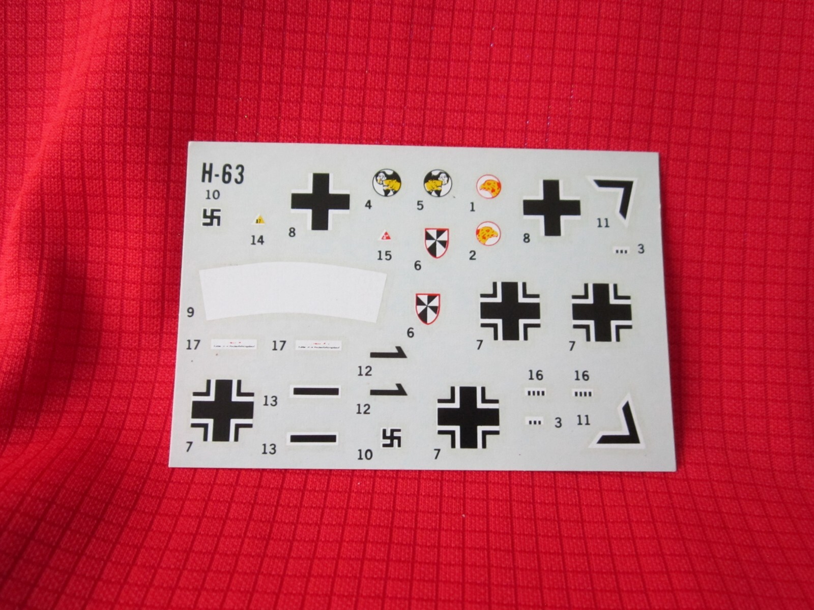 1/72 Revell H-63 Decal Only Me Bf-109E-3, 4, 7 XZ | eBay