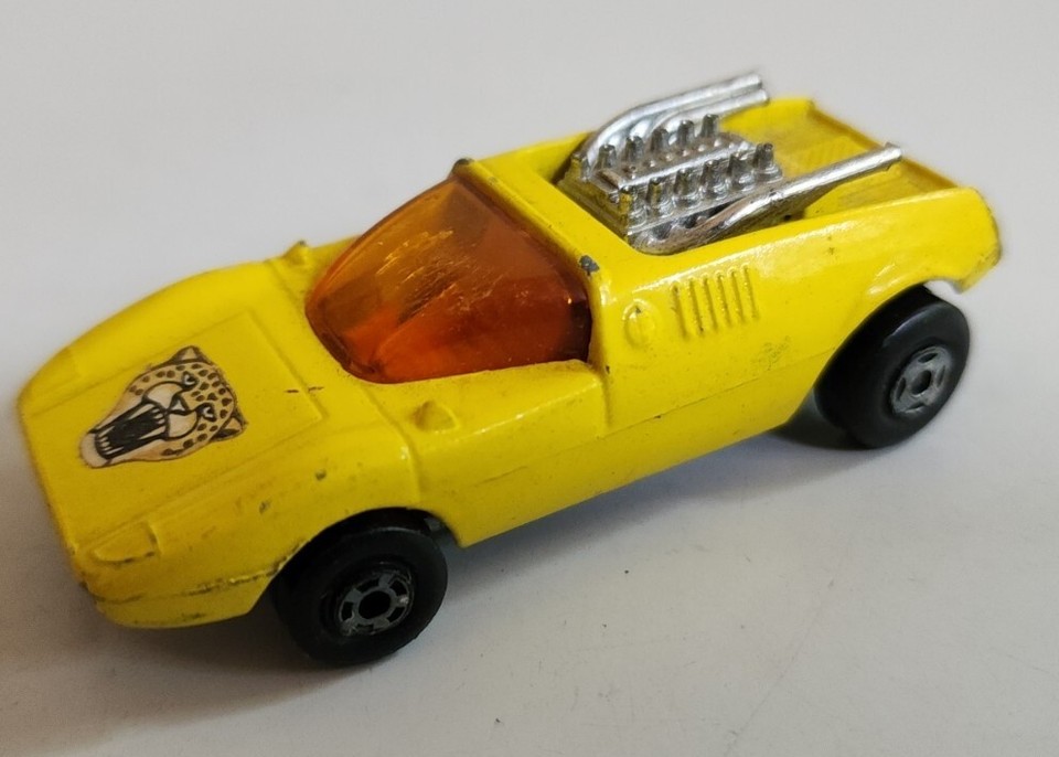 Matchbox Superfast Mod Rod No. 1 England 1971 Lesney Cheetah Hood ...