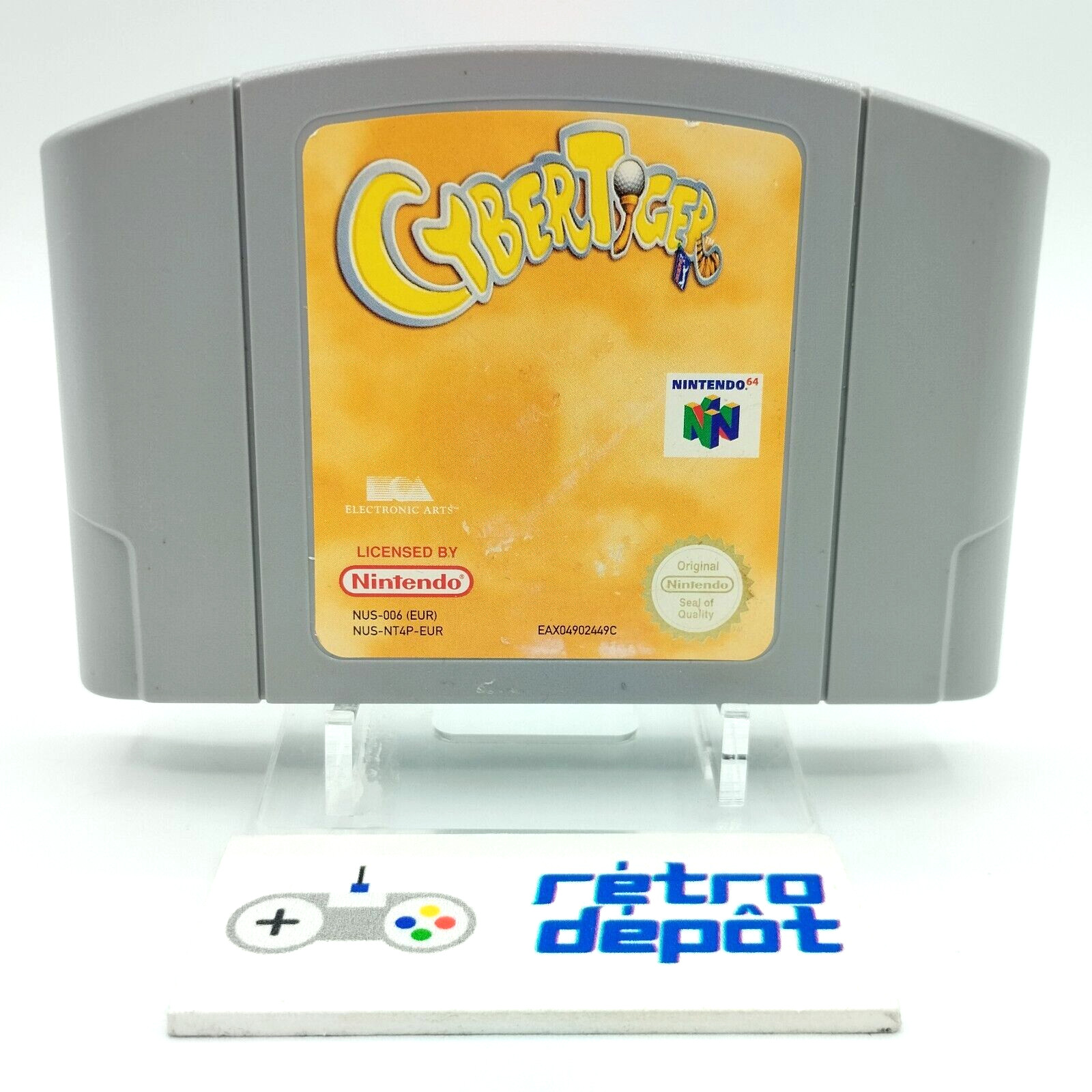 Cyber Tiger Nintendo 64 - Prix - Photo - Présentation