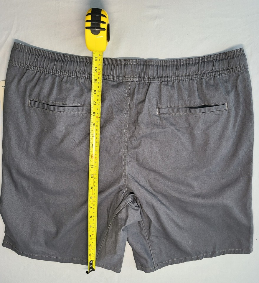 NWT George Men's 4 Pocket Elastic Waist Drawstring Cotton Shorts XL ...