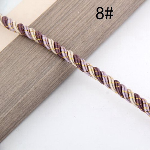 50M Twisted Rope Cord String Upholstery Trim DIY Curtain Accessories ...