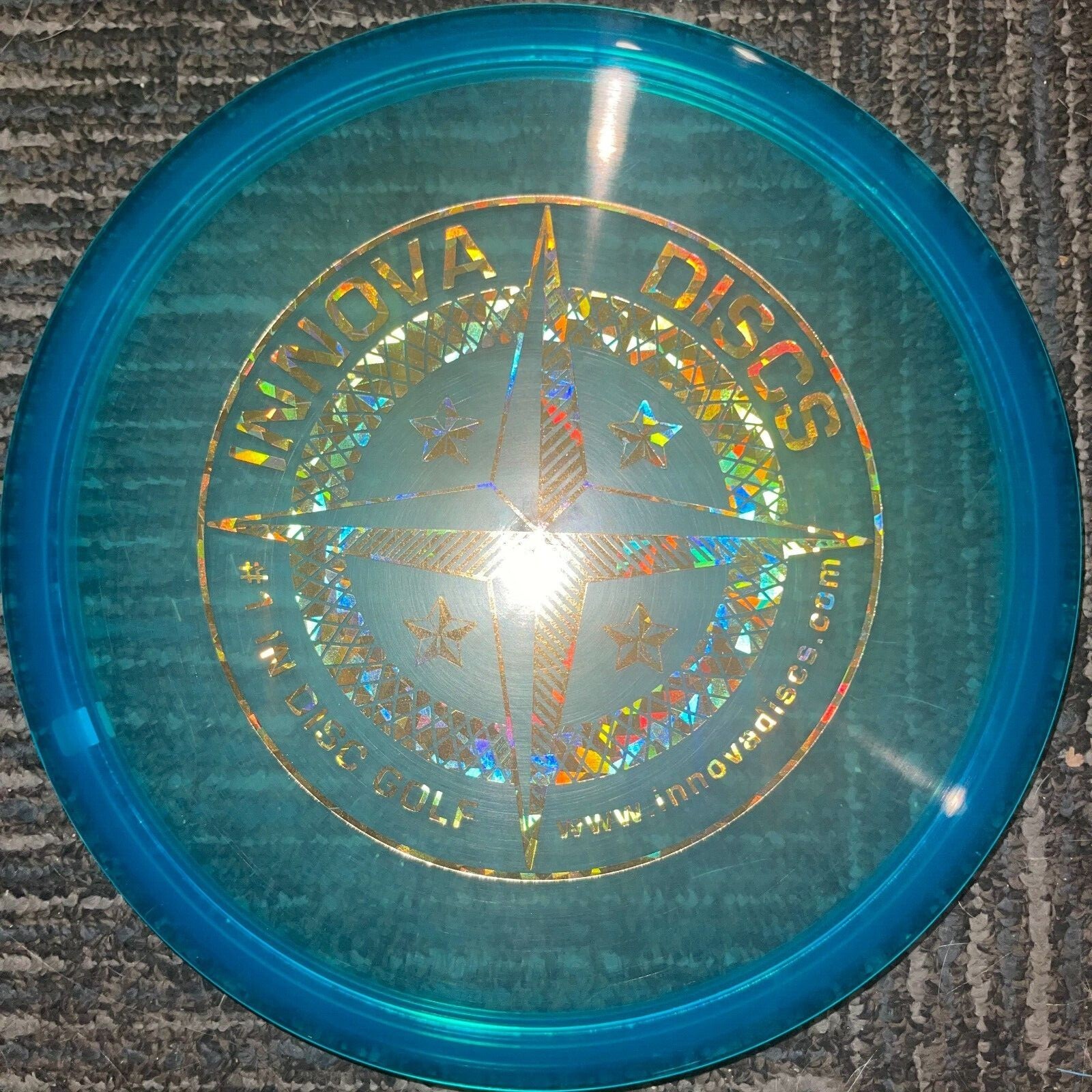 RARE NEW INNOVA 1ST FIRST RUN CHAMPION ROC 3 ROC3 BL/GD DISC GOLF 180G ...