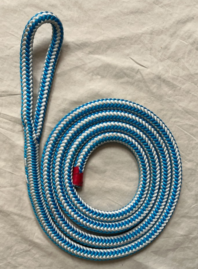 Split tail for arborist climbing tree work -- Samson Blue Streak - 6 ft ...