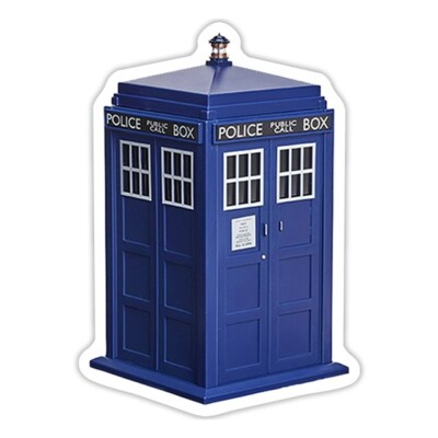 FLAT BACK RESIN - DR WHO - TARDIS | eBay UK