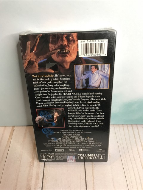 Fright Night (VHS, 1996, Closed Captioned) for sale online | eBay