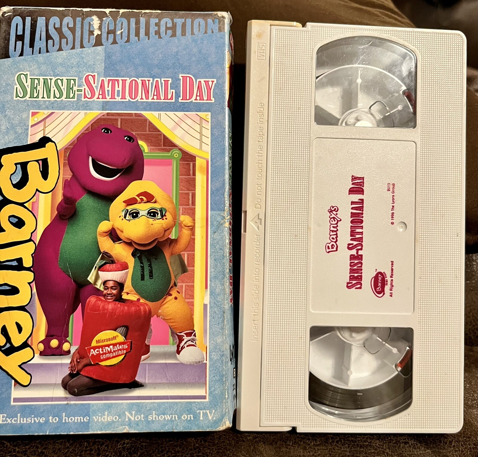 Barney Sense-Sational Classic Collection VHS Video Actimates Compatible ...