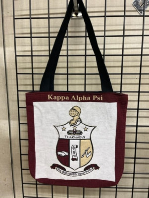 Kappa Alpha Psi Cotton Woven Tote Bag 15" x 14", RETIRED, MADE IN USA ...