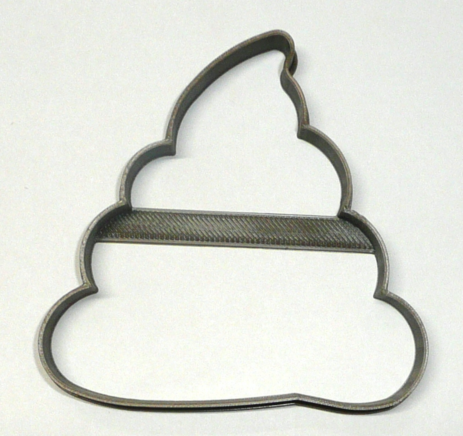 POO SWIRL POOP PILE EMOJI CARTOON MESSAGE OUTLINE COOKIE CUTTER USA ...