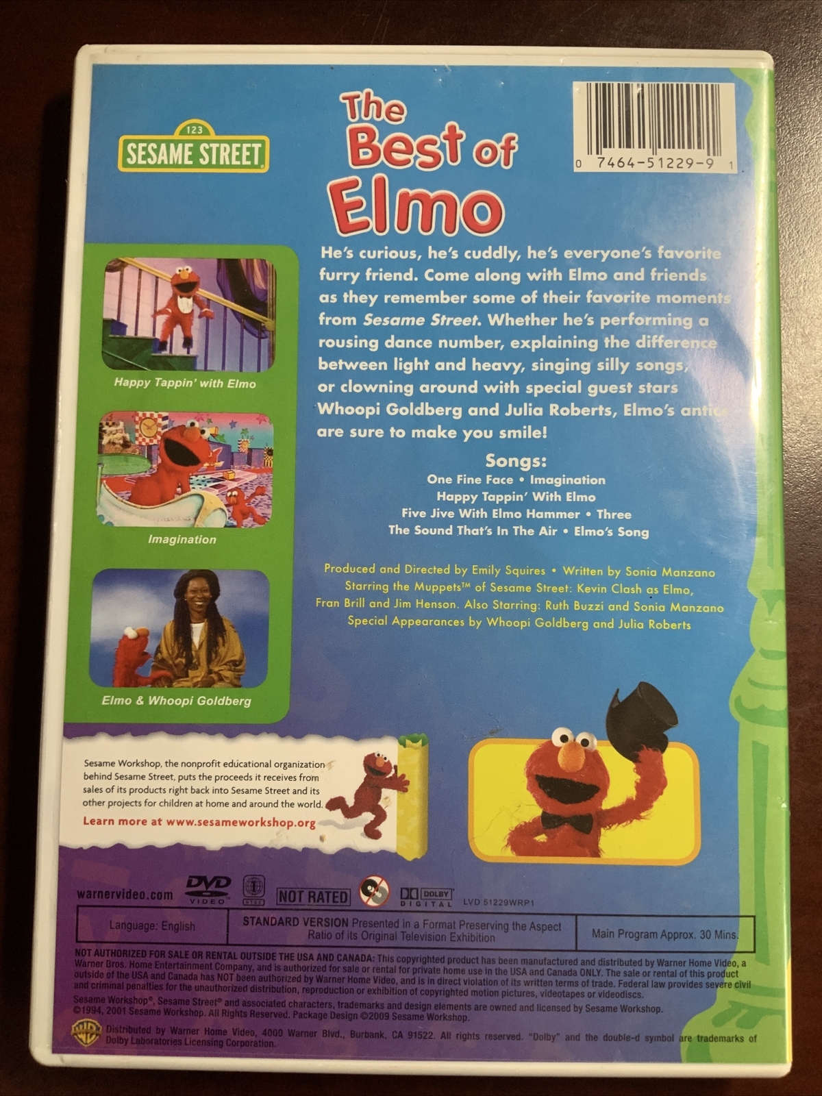 Sesame Street The Best Of Elmo Dvd