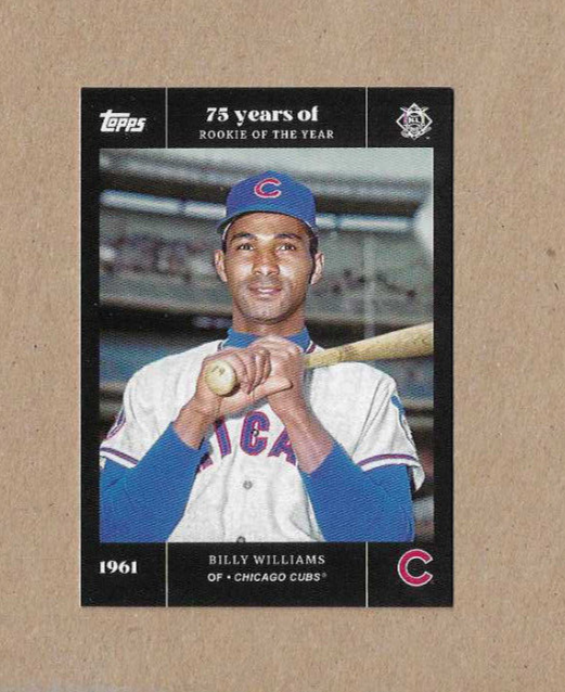 Billy Williams Topps 2022 Rookie of the Year 75th anniversary #8 | eBay