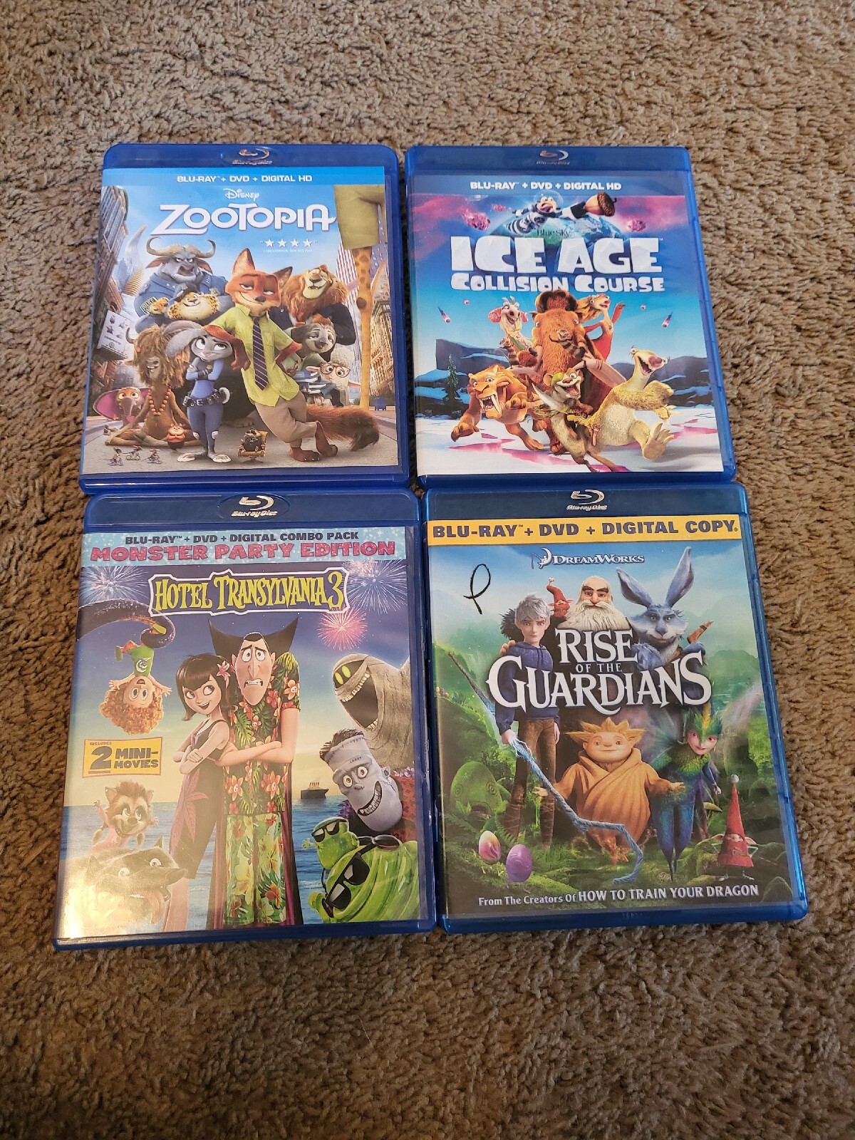 BLU-RAY DVD Lot Pick From Disney Pixar Animated Kids Movies | eBay
